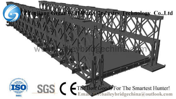 CB321(CB100) DDR Bailey Bridge From China,prefabricated bridge,steel bridge,truss bridge