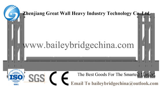 CB200(HD200) Single Lane TS, Bailey Bridge From China,bailey bridge,steel bridge,modular