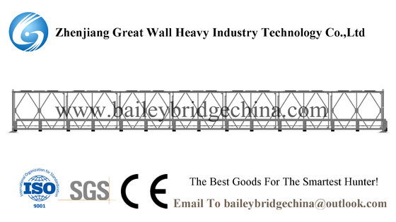 CB200(HD200) Double Lane QS ,Bailey Bridge From China,truss bridge,prefabricated bridge