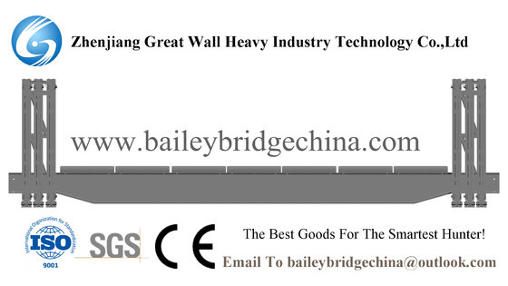 CB200(HD200) Double Lane TS,Bailey Bridge From China,modular bridge,truss bridge,portable