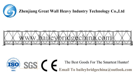 CB200(HD200) Double Lane TS,Bailey Bridge From China,modular bridge,truss bridge,portable