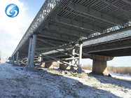 Muti-span bailey bridge,long span bailey bridge,CB200 bailey,(HD200)TSR,double lane erect