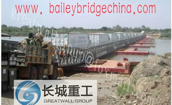 Pontoon  Bailey bridge/steel bridge design/bailey bridge