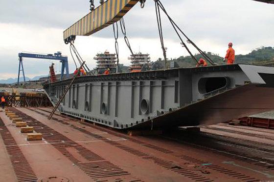 Steel box girders/Thickness of steel/plate box/Bailey bridge